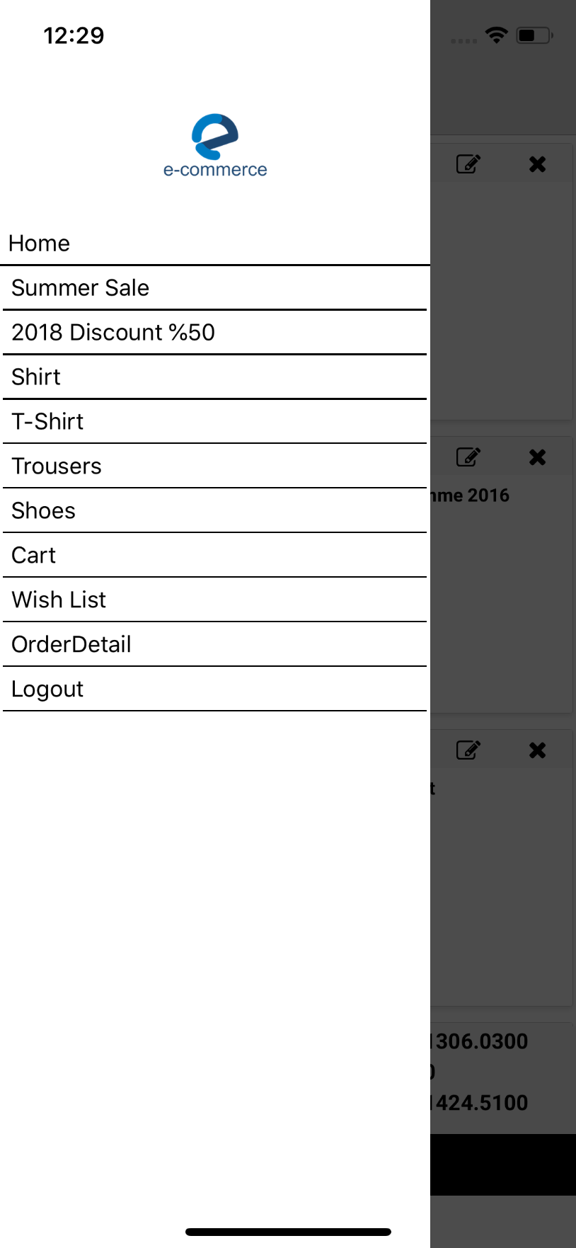 E-Commerce template | React Native by Reactiveweb | CodeCanyon